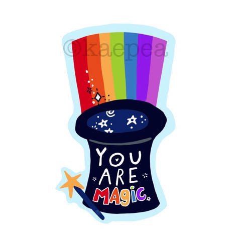 You are Magic Sticker – The Moon and The Maker